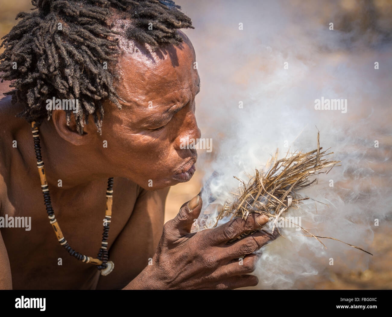San Bushman Stock Photos & San Bushman Stock Images - Alamy