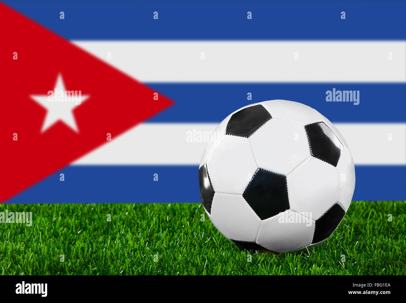 The Cuban flag Stock Photo - Alamy