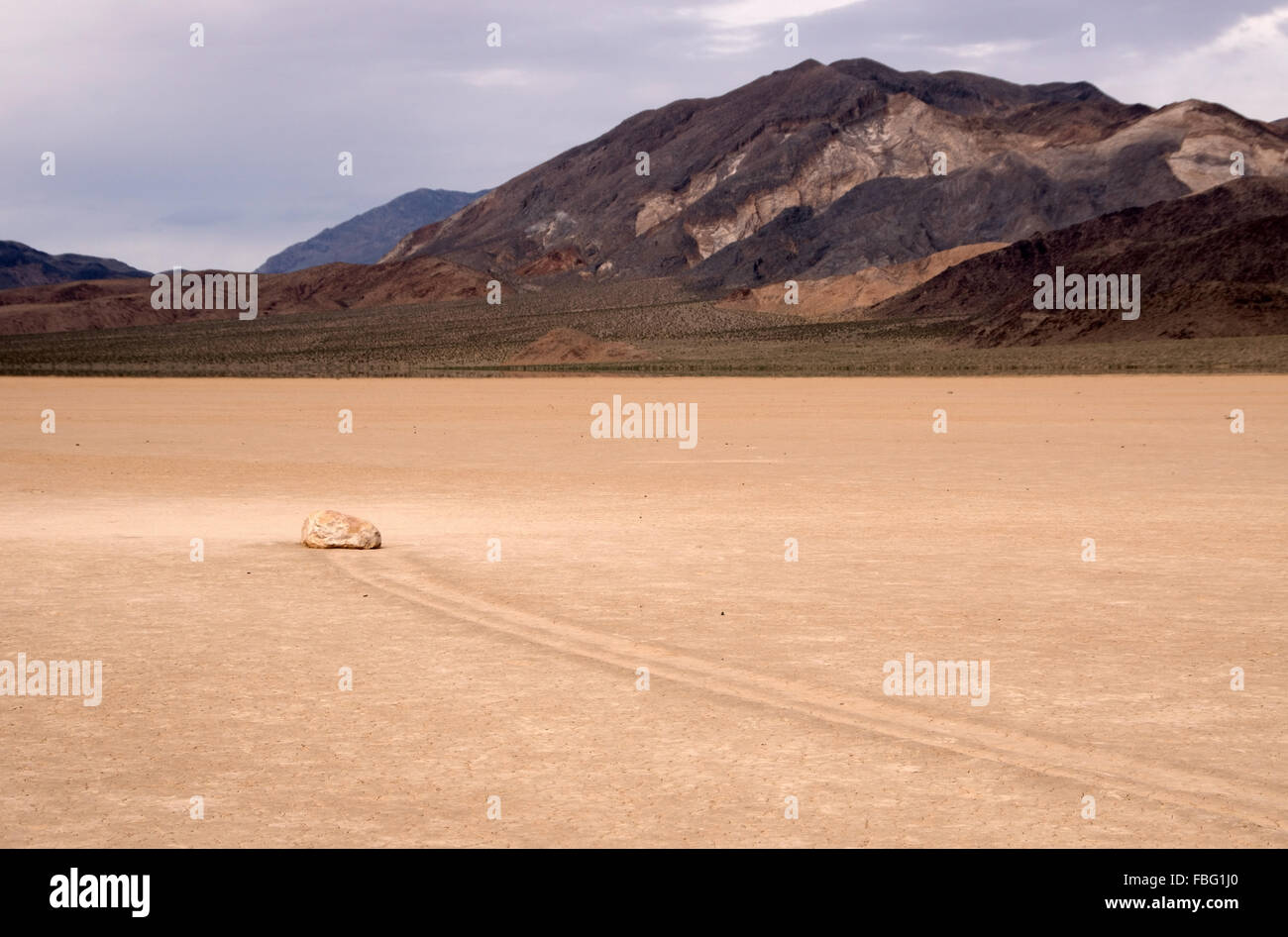 Racetrack Playa is a seasonally dry lake (playa) located in the ...