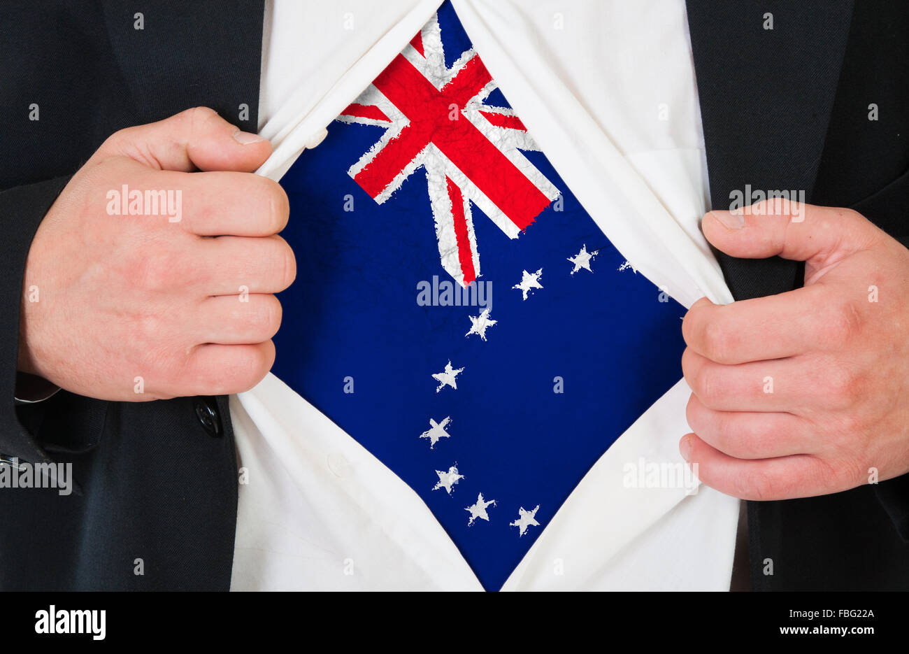 The Cook Islands flag Stock Photo - Alamy