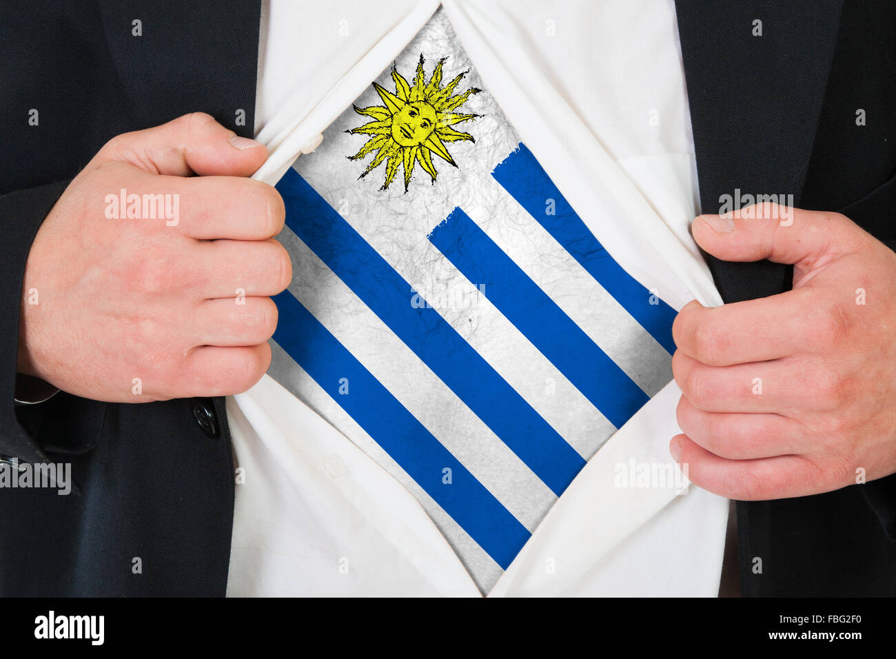 Uruguay flag uruguayan banner hi-res stock photography and images - Alamy