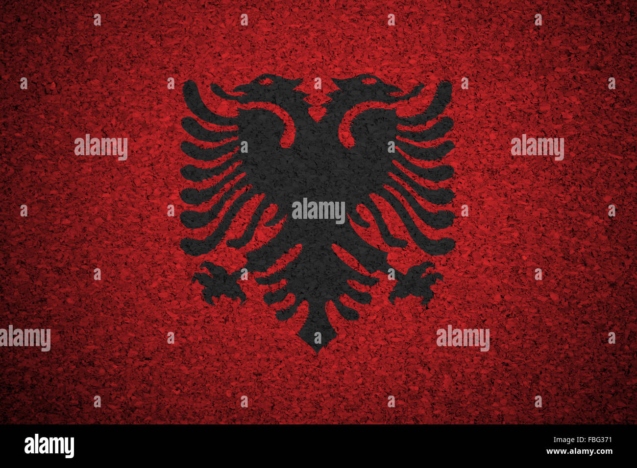 Albanian flag hi-res stock photography and images - Alamy