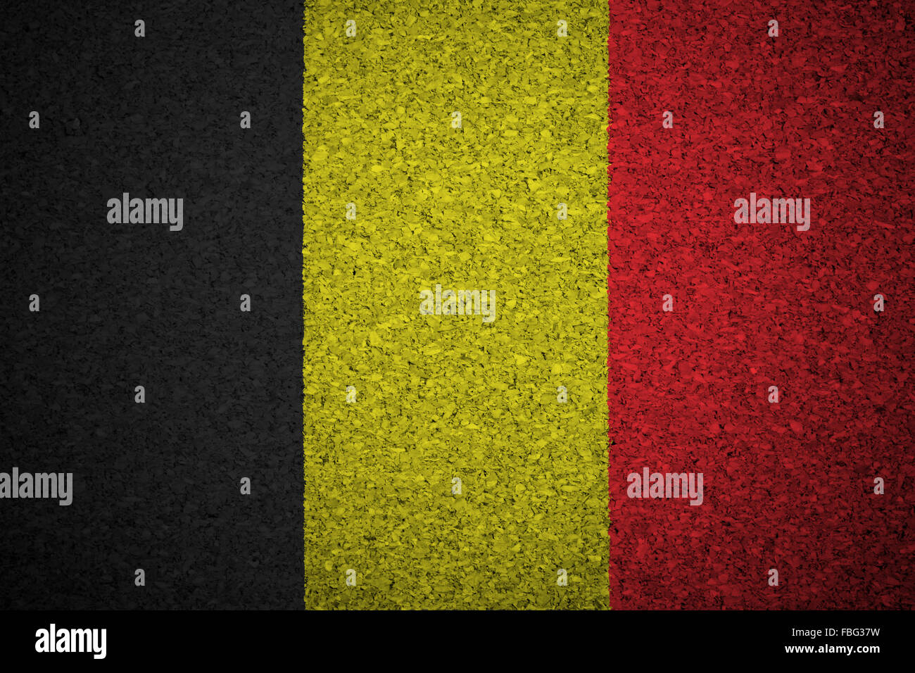 The Belgian flag Stock Photo - Alamy