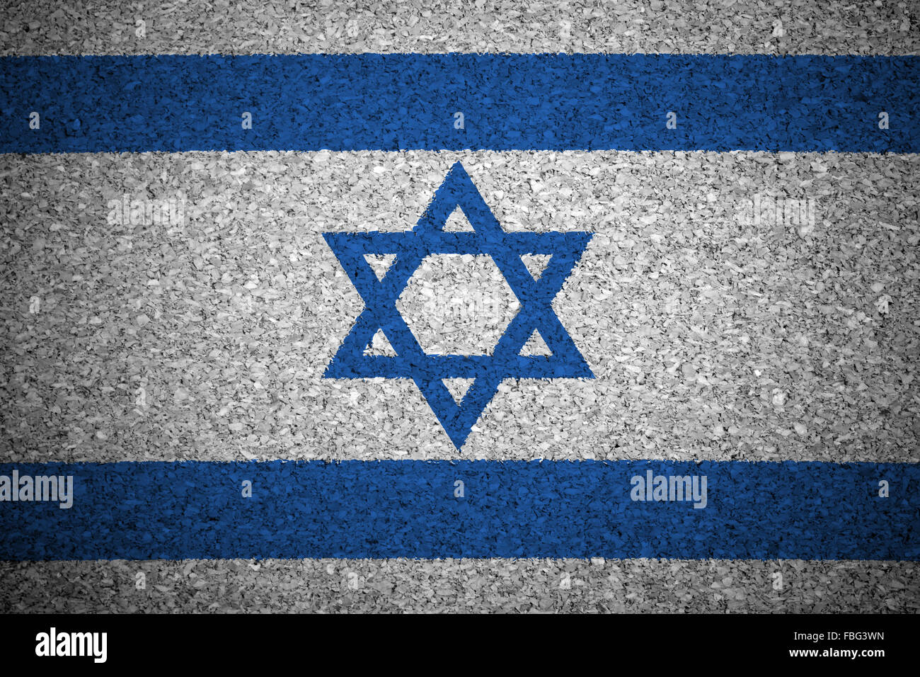 The Israeli flag Stock Photo - Alamy