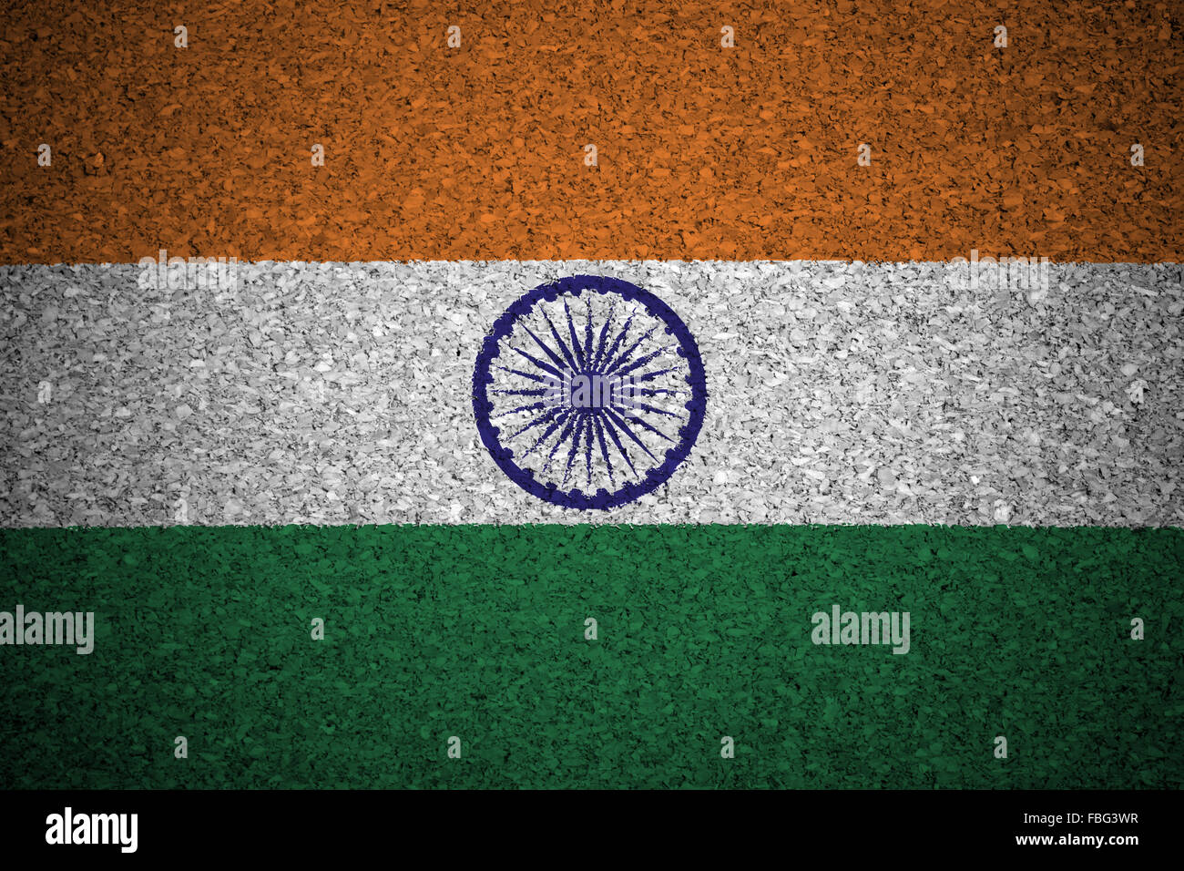 The Indian flag Stock Photo - Alamy