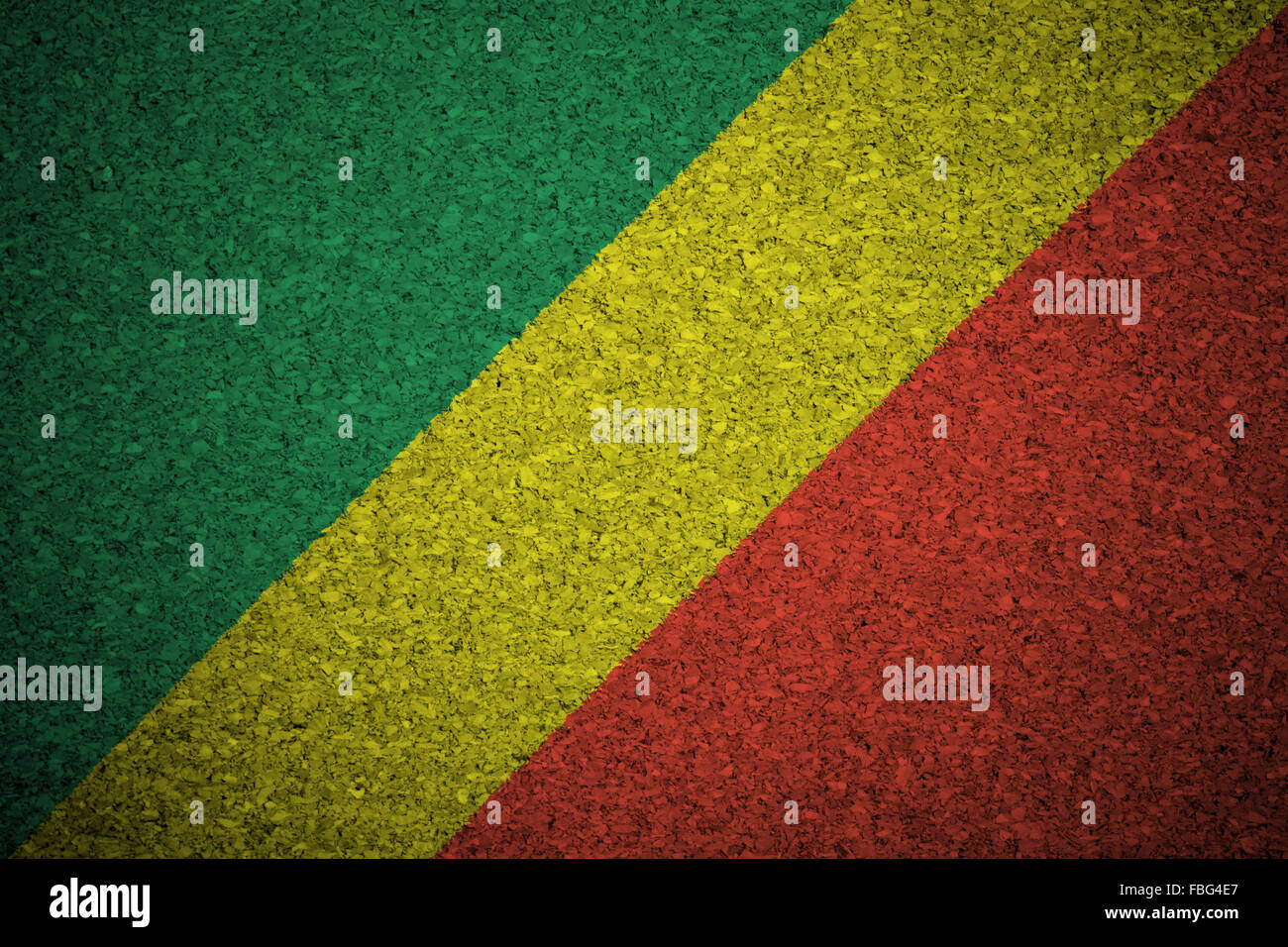The Congo flag Stock Photo - Alamy