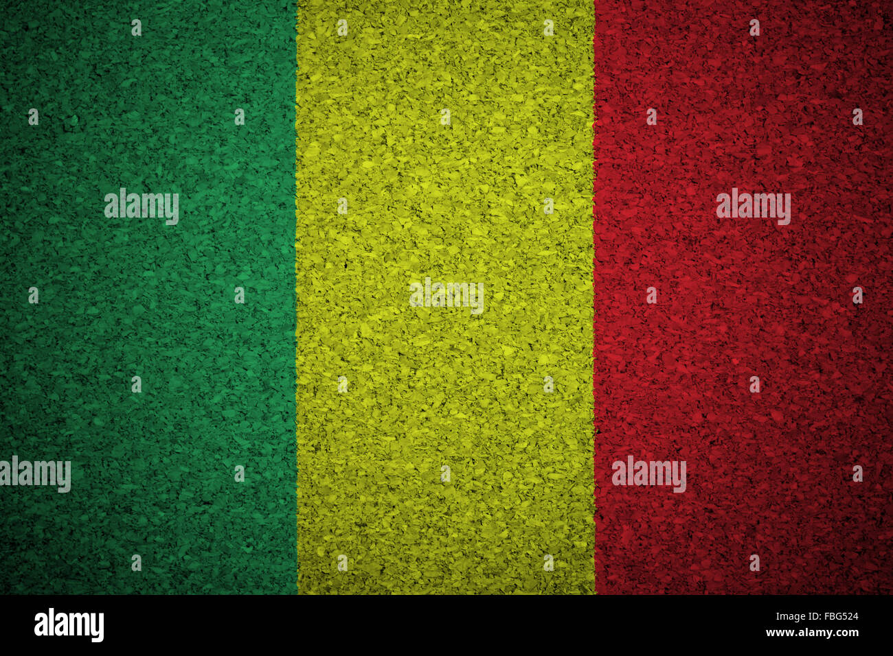 The Malian flag Stock Photo - Alamy