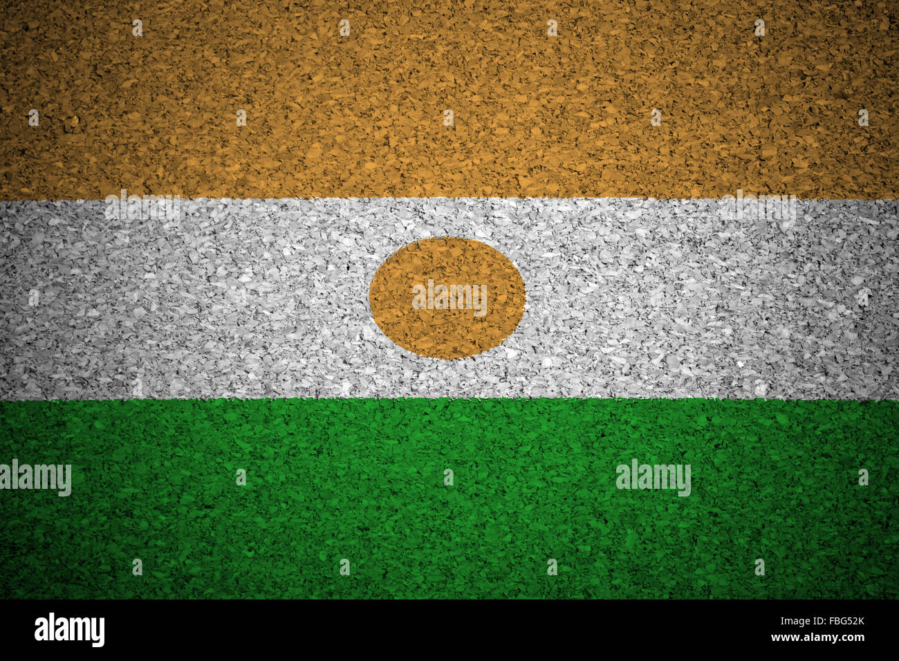 The Niger flag Stock Photo - Alamy