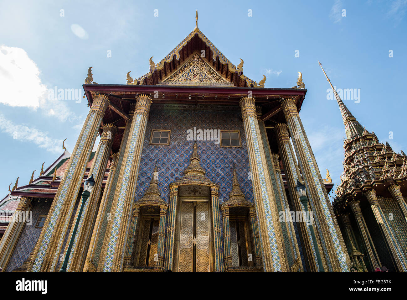 Grand Palace of Bangkok, Thailand, where the Siamese kings have been ...