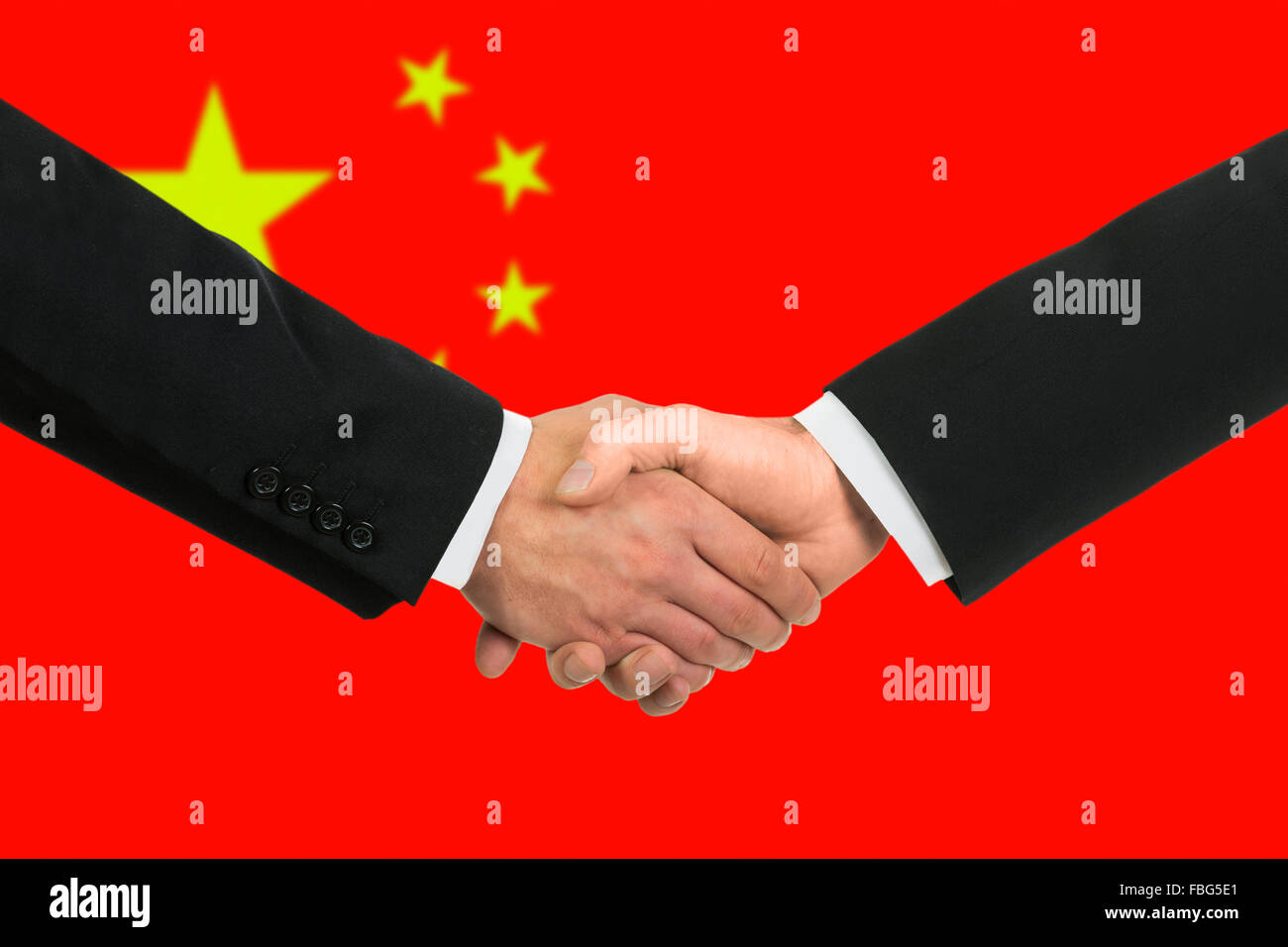 China national team flag hi-res stock photography and images - Alamy