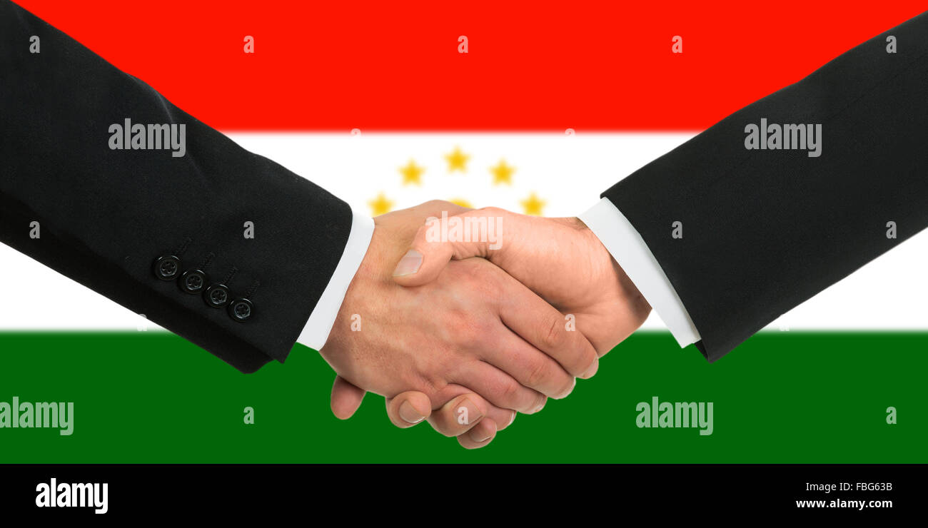 The Tajik flag Stock Photo - Alamy