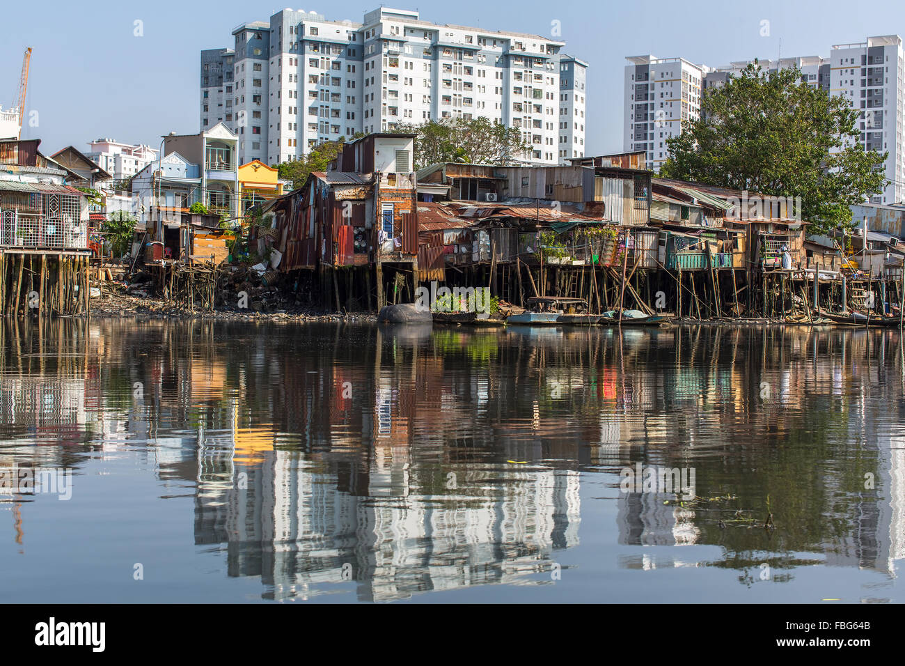 Asian slums hi-res stock photography and images - Alamy