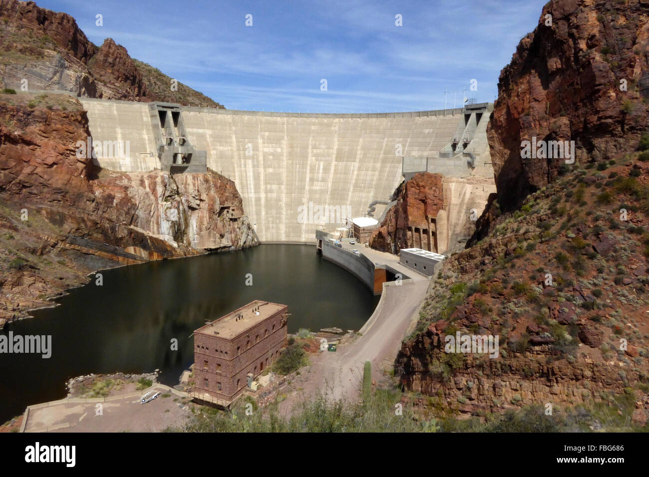 Theodore roosevelt dam hi-res stock photography and images - Alamy