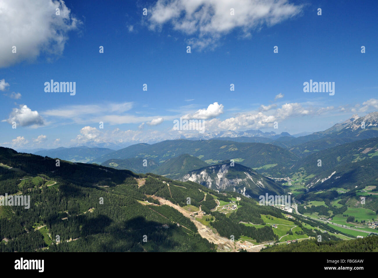 The Dachstein Mountains are a mountain range in the Northern Limestone ...