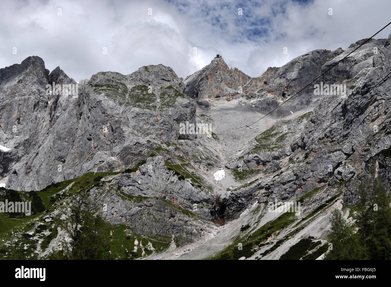 The Dachstein Mountains are a mountain range in the Northern Limestone ...