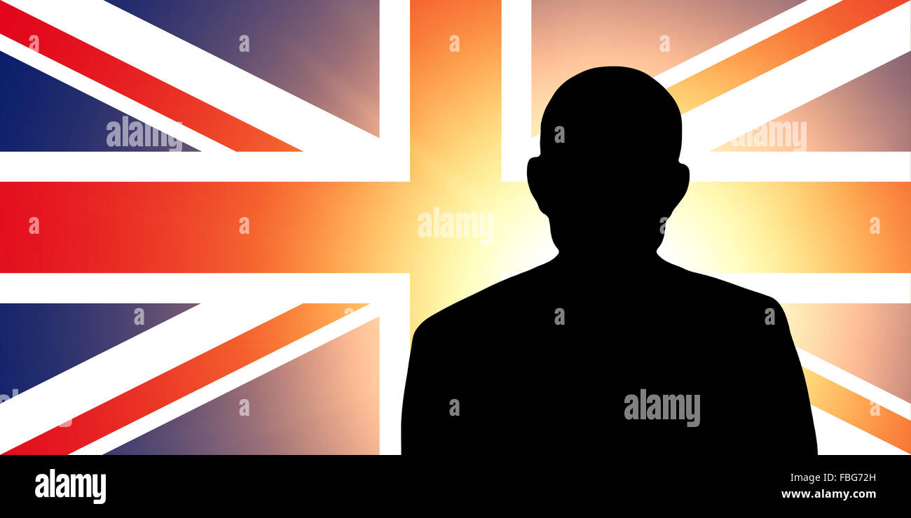 The British flag Stock Photo - Alamy