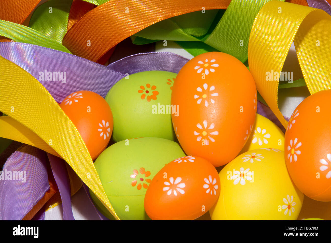 Eastern in yellow, orange and purple colours Stock Photo - Alamy