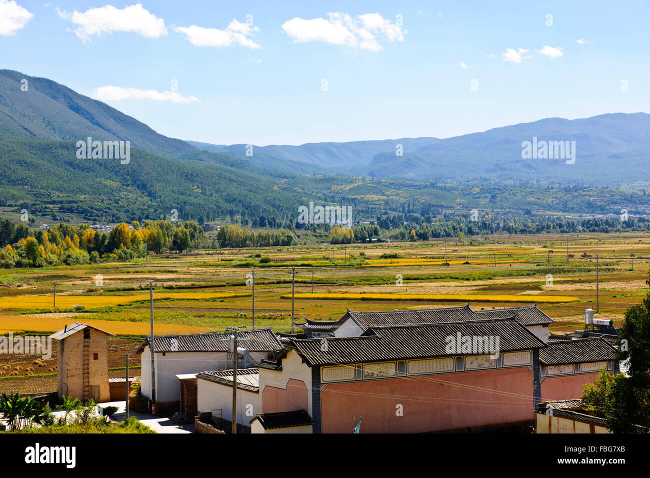 Surrounding Country valley,Local villages,Shizhong Temple interiors ...