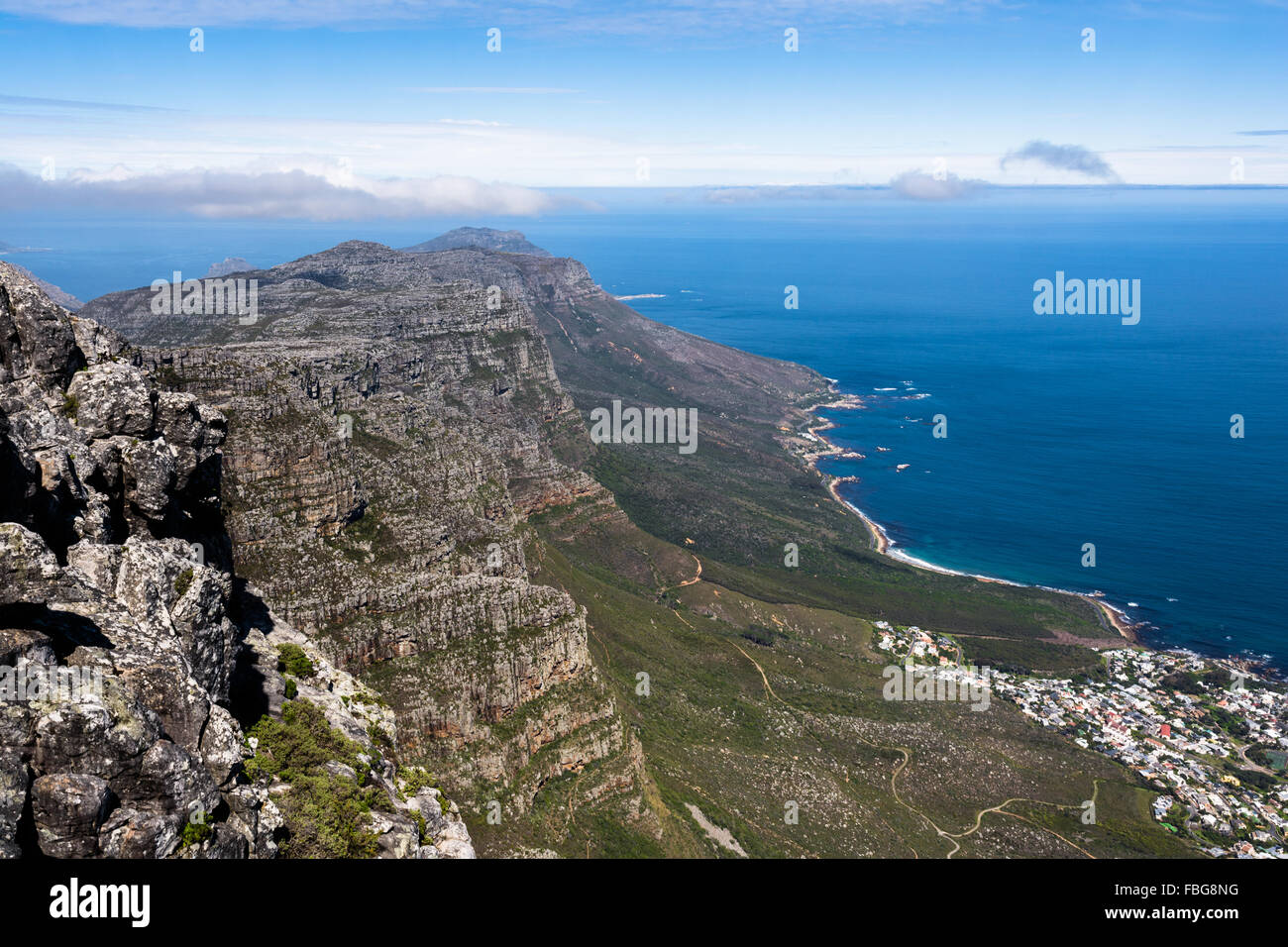 View from Table Mountain, Cape Town, South Africa Stock Photo - Alamy