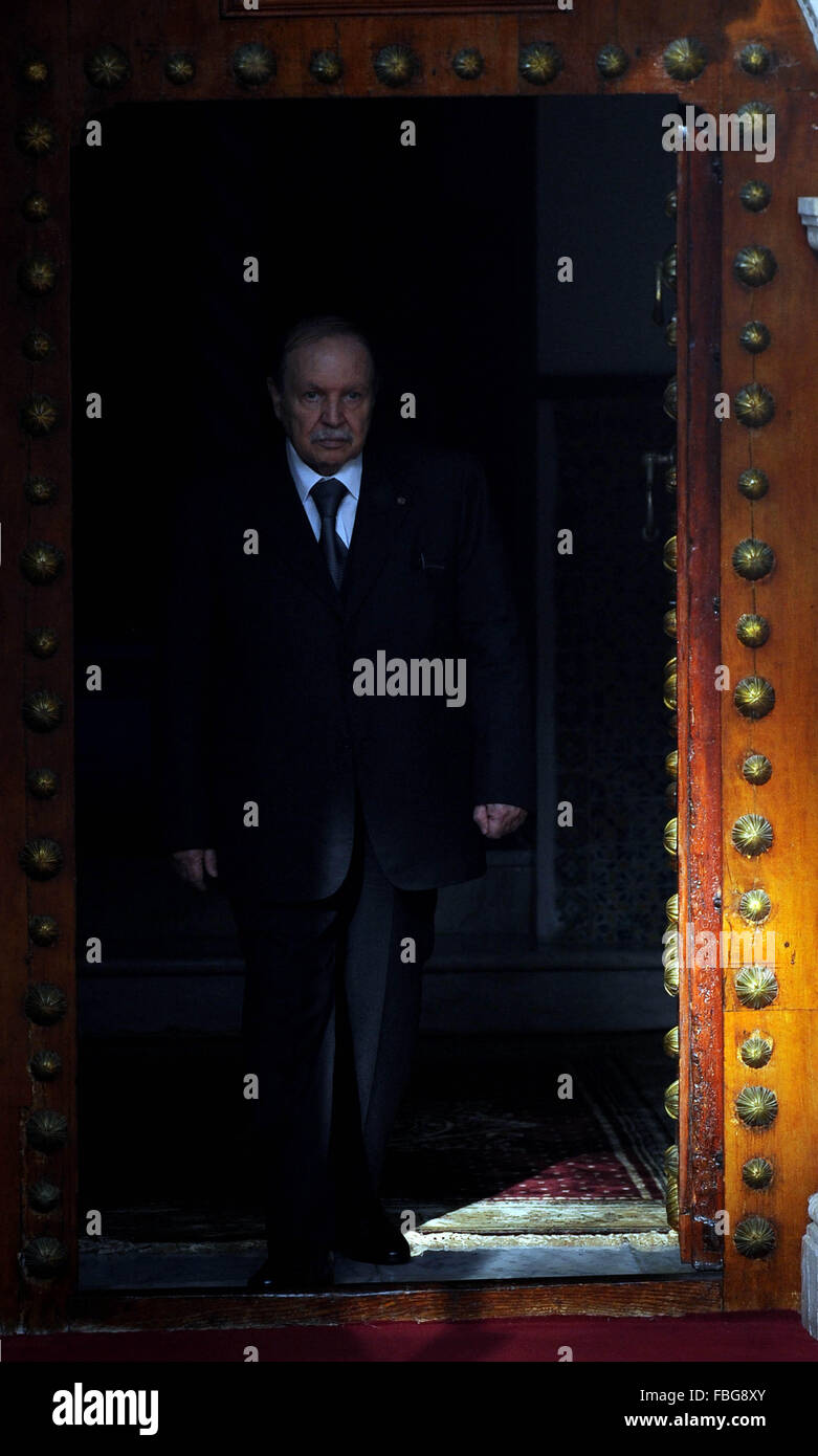 ALGERIA, ALGIERS Algerian President Abdelaziz Bouteflika. Photo : KADRI ...