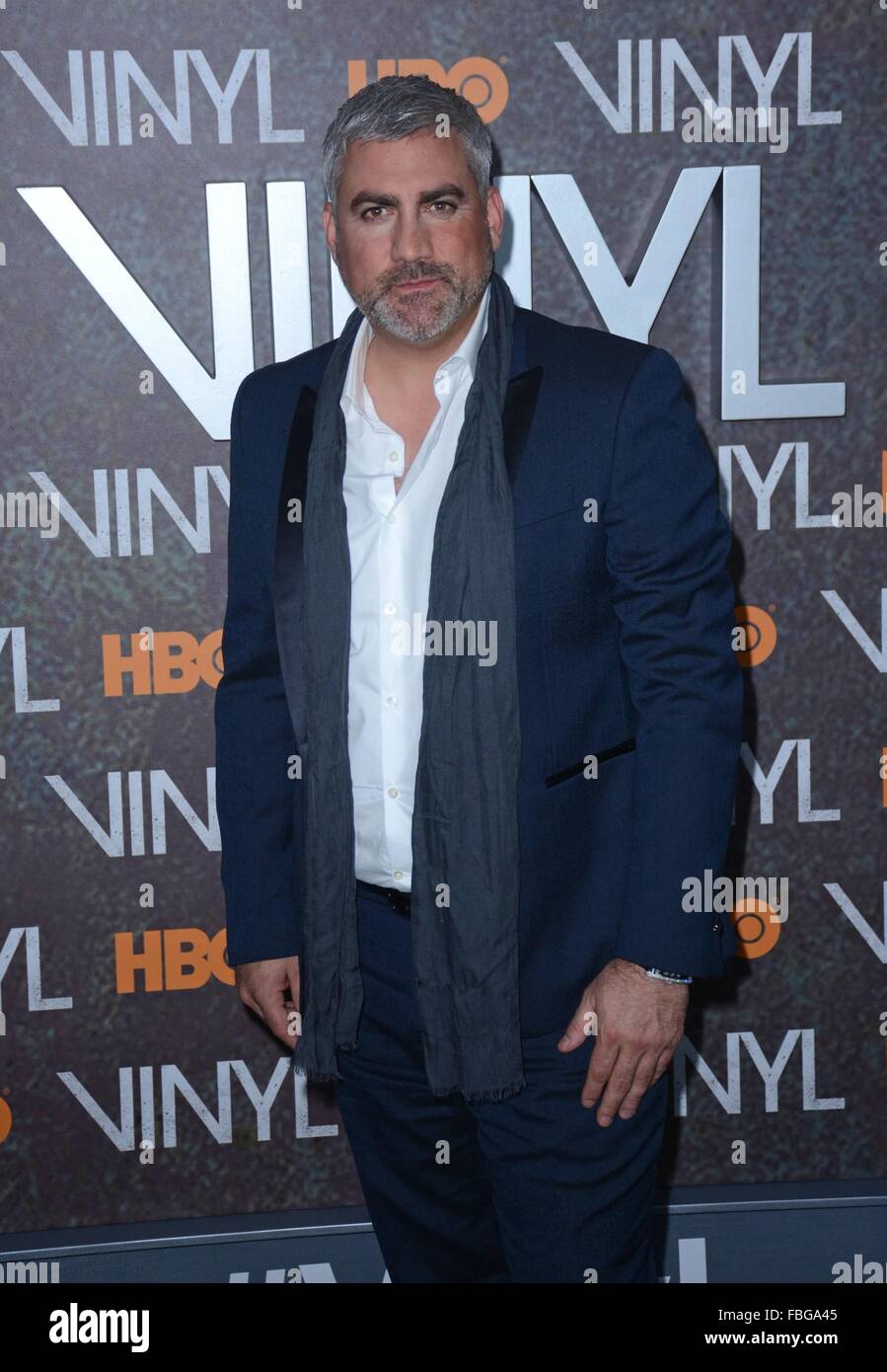 New York, NY, USA. 15th Jan, 2016. Taylor Hicks at arrivals for VINYL ...