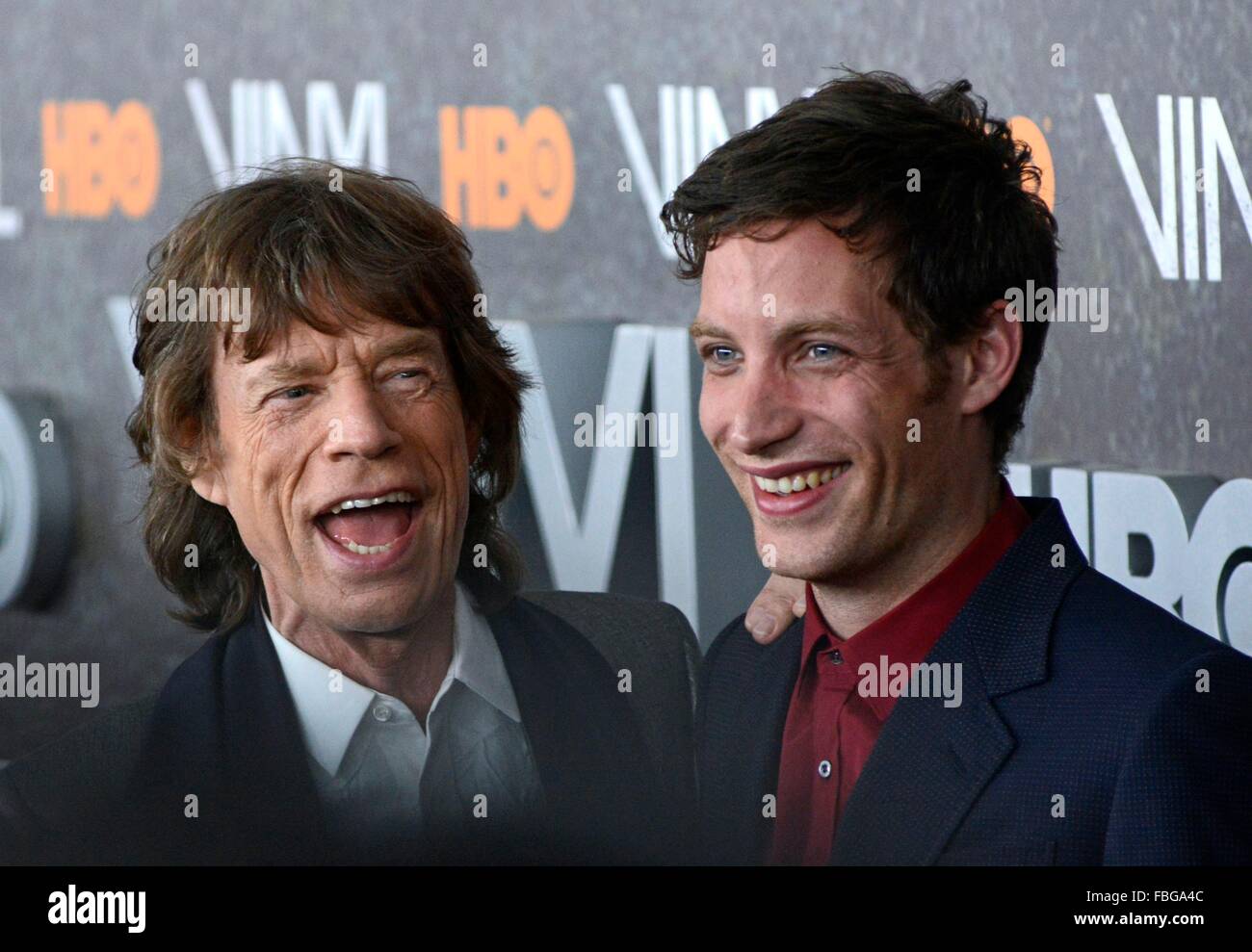 New York, NY, USA. 15th Jan, 2016. Mick Jagger, James Jagger at ...