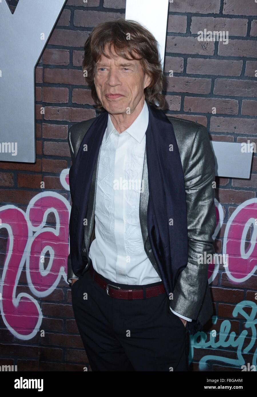 New York, NY, USA. 15th Jan, 2016. Mick Jagger at arrivals for VINYL ...