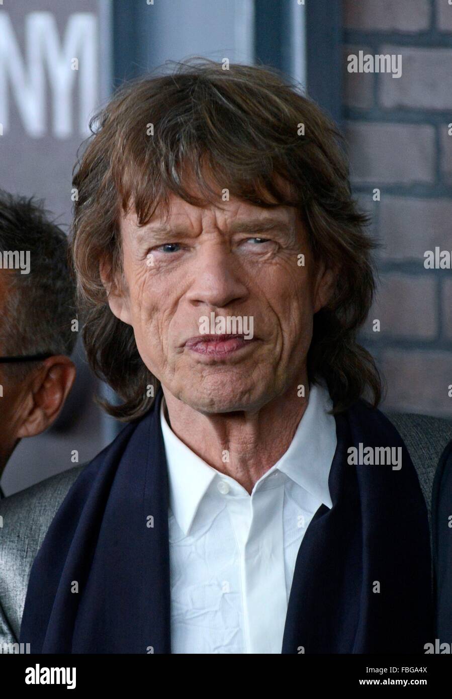 New York, NY, USA. 15th Jan, 2016. Mick Jagger at arrivals for VINYL ...