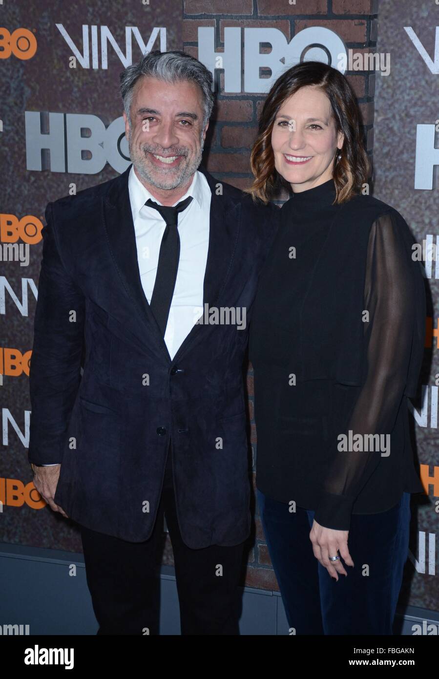 New York, NY, USA. 15th Jan, 2016. John P. Melfi at arrivals for VINYL ...