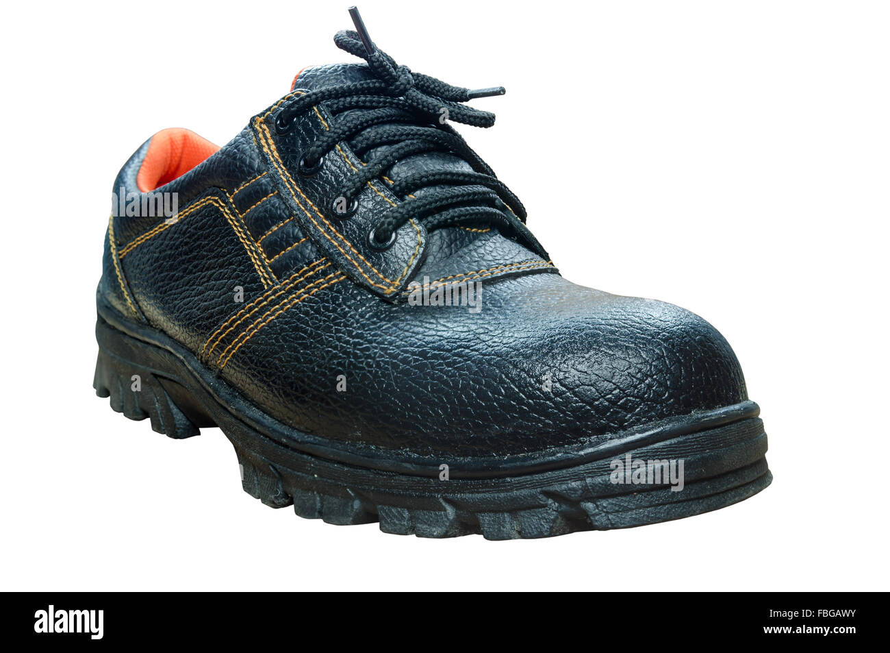 Steel toe cap boot Cut Out Stock Images & Pictures - Alamy