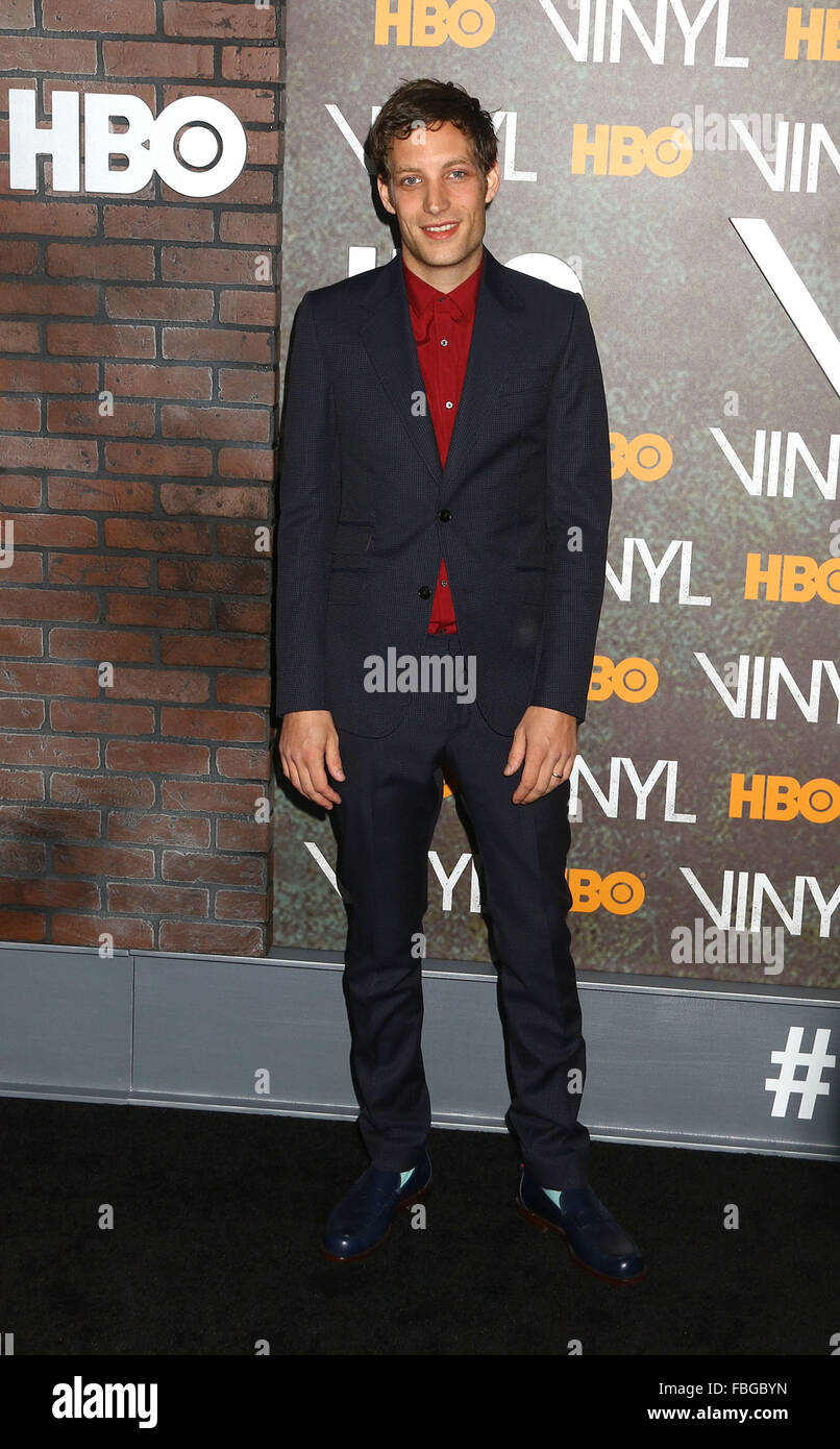 Jan. 15, 2016 - New York, New York, U.S. - Actor JAMES JAGGER attends ...