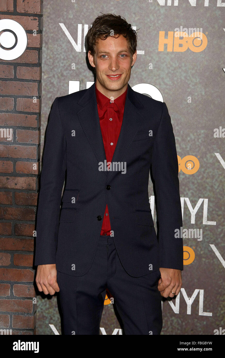 Jan. 15, 2016 - New York, New York, U.S. - Actor JAMES JAGGER attends ...
