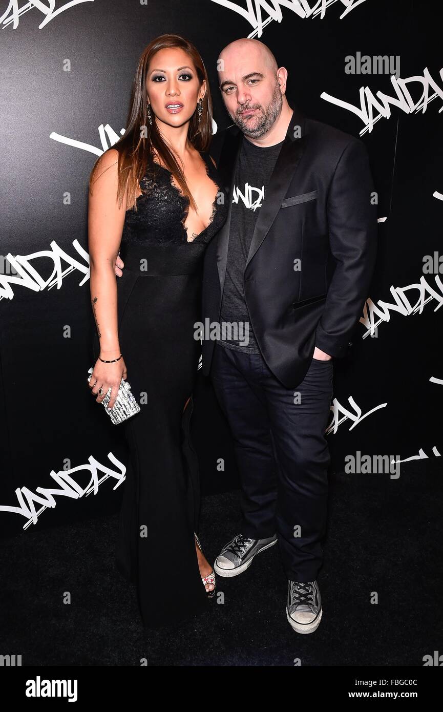 New York, NY, USA. 15th Jan, 2016. Guest, Chris Santos at arrivals for ...