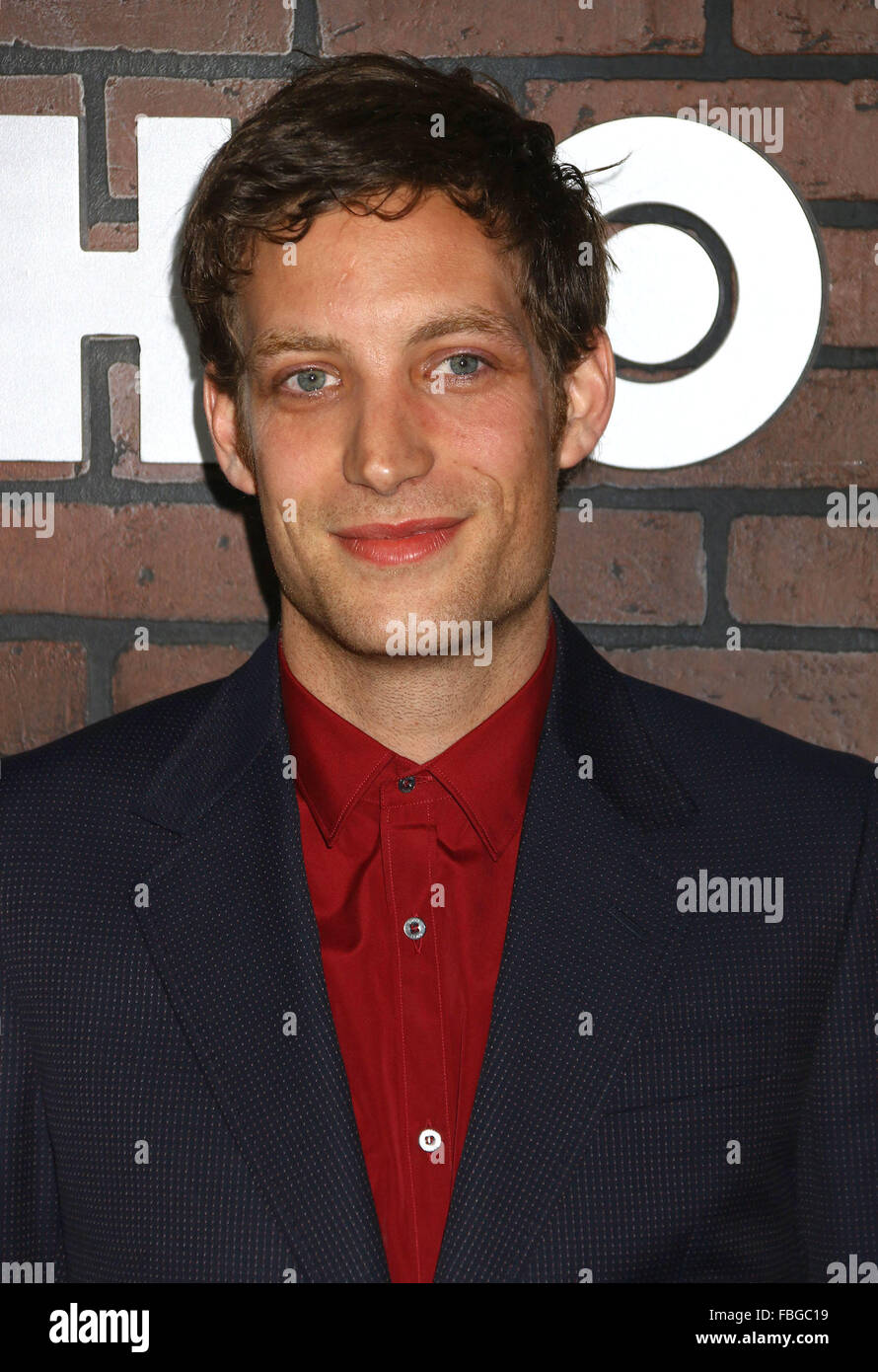 New York, New York, USA. 15th Jan, 2016. Actor JAMES JAGGER attends the ...