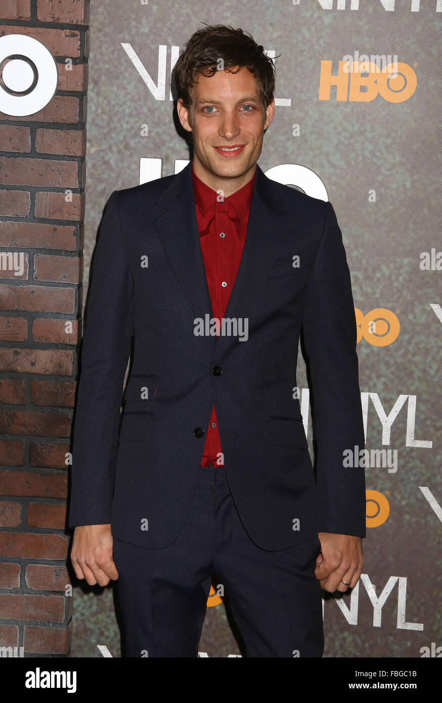 New York, New York, USA. 15th Jan, 2016. Actor JAMES JAGGER attends the ...