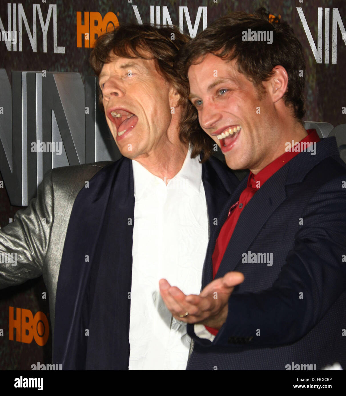 Mick jagger and james jagger hi-res stock photography and images - Alamy