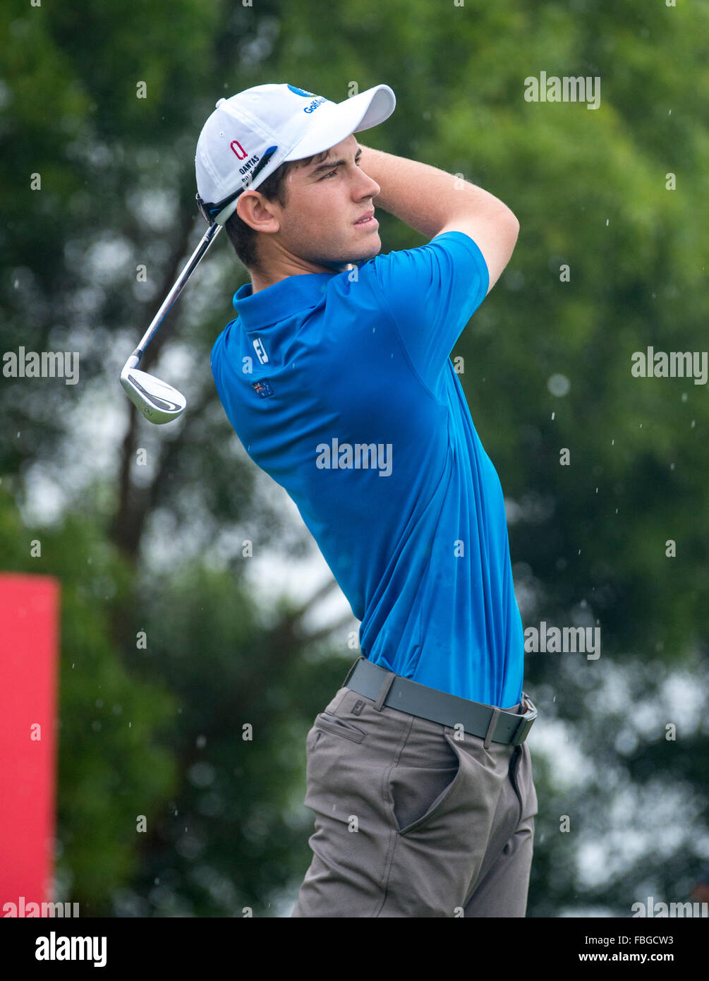 FILE PHOTOS: Clearwater Bay, Hong Kong. 1st Oct, 2015. On the 14th tee ...