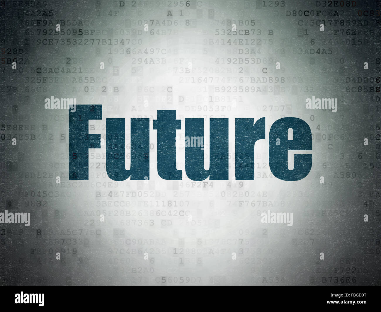 Timeline concept: Future on Digital Paper background Stock Photo - Alamy