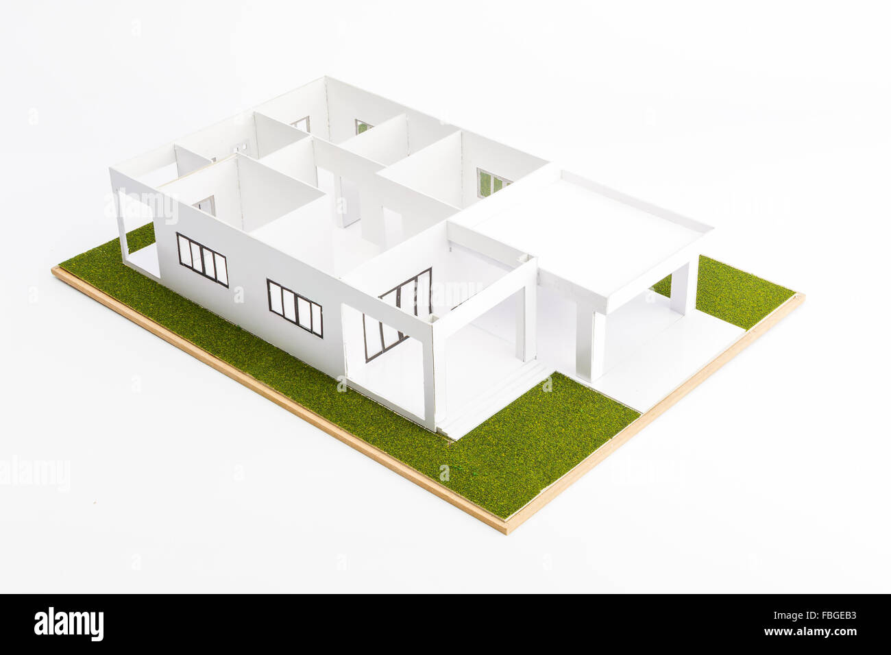 3d illustration frame house inside hi-res stock photography and images ...