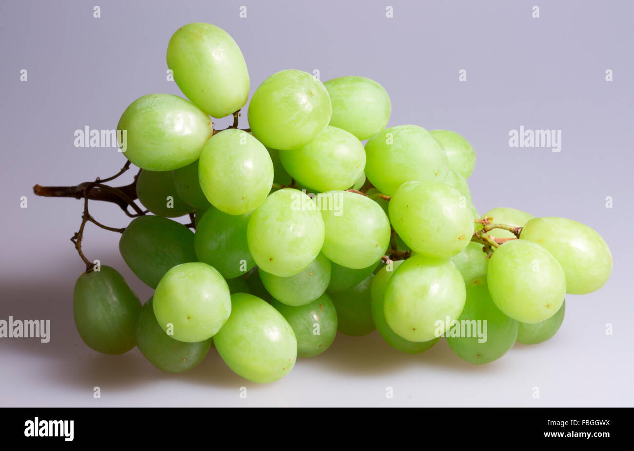 Green Grapes Close Up Stock Photo - Alamy