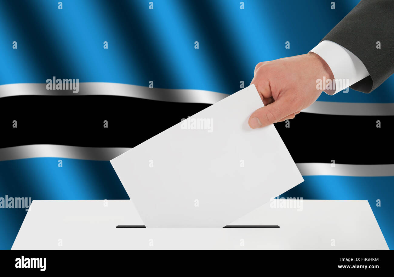 Botswana election voting hi-res stock photography and images - Alamy