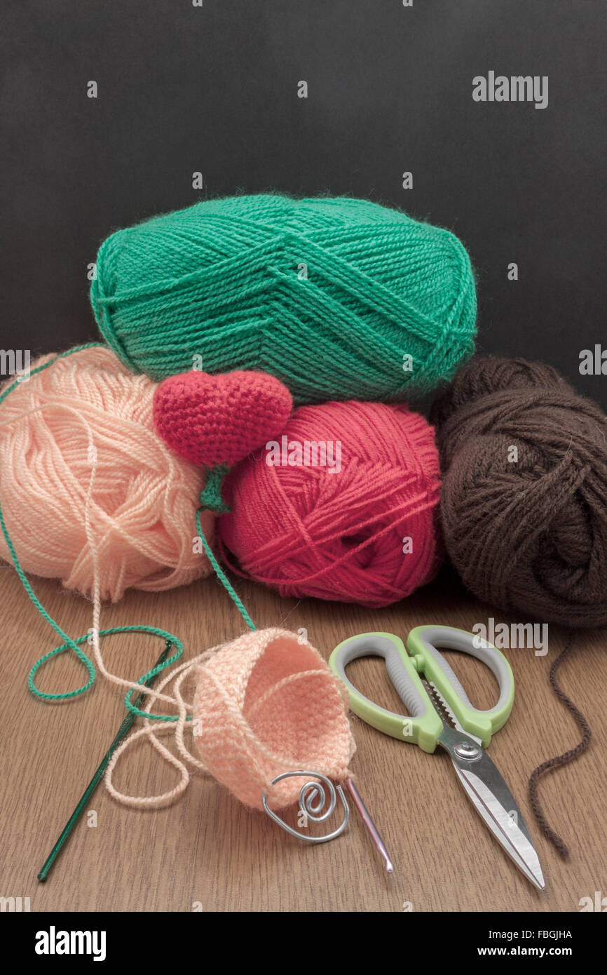 Crochet process hi-res stock photography and images - Alamy