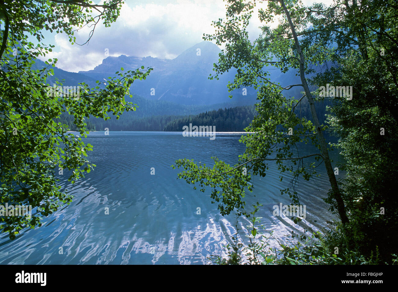 Lago di tovel hi-res stock photography and images - Alamy