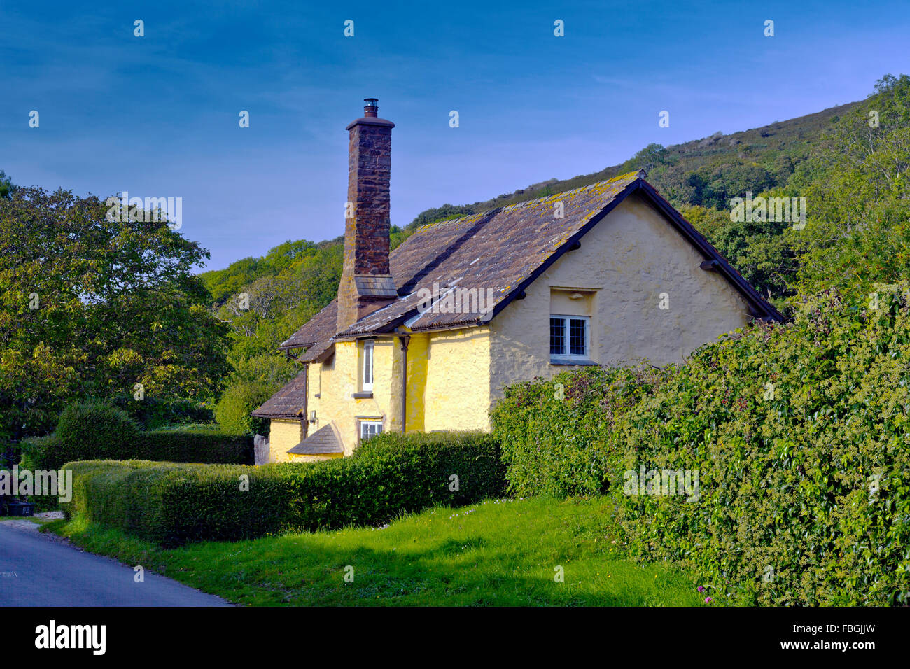 Village bossington somerset england hi-res stock photography and images ...
