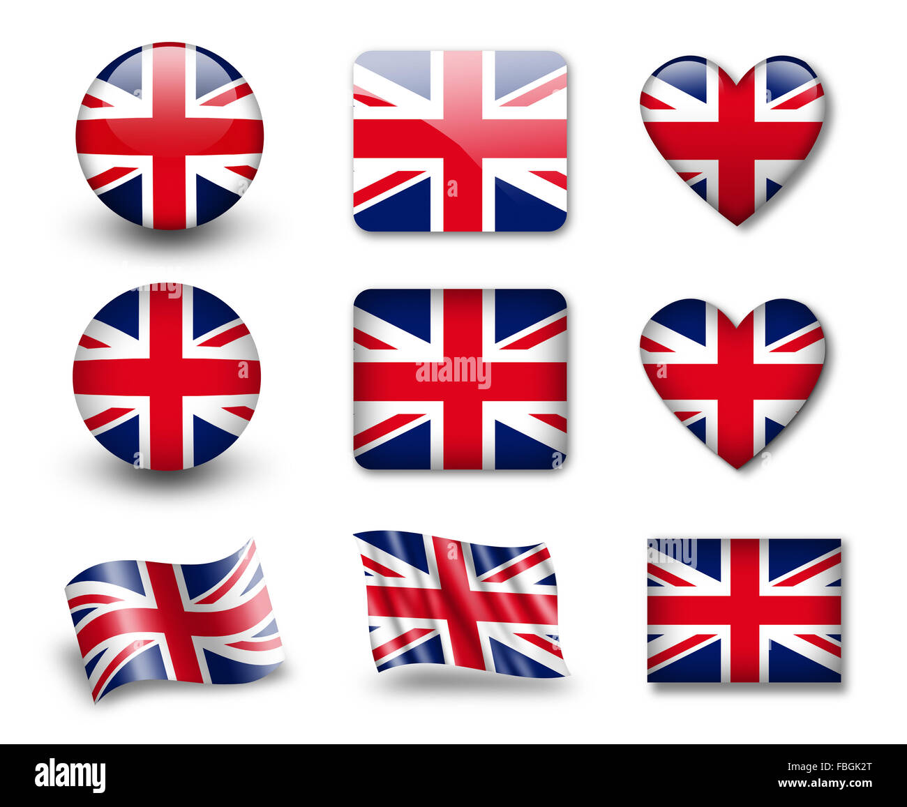 The British flag Stock Photo - Alamy