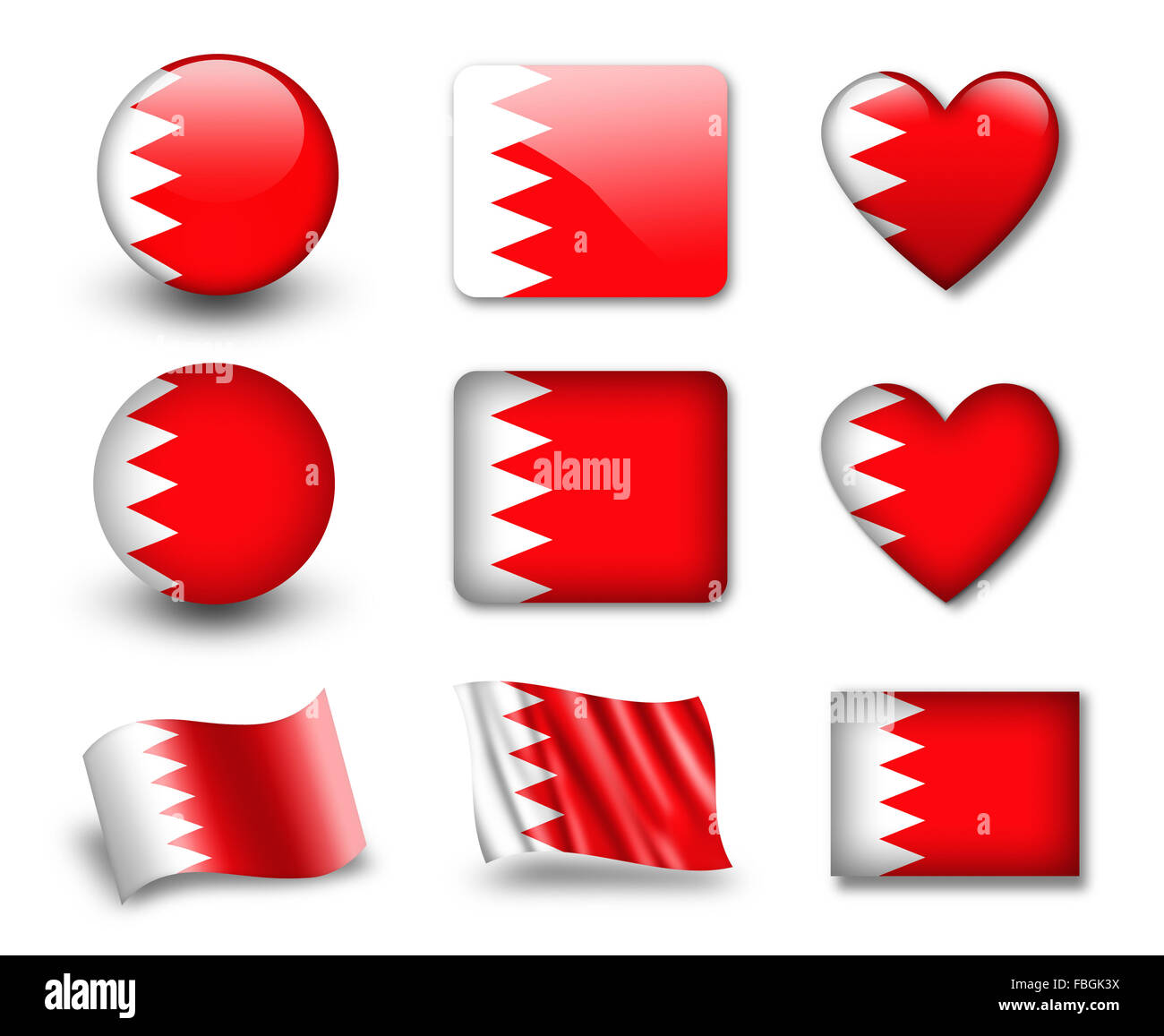 Bahrain logo emblem hi-res stock photography and images - Alamy