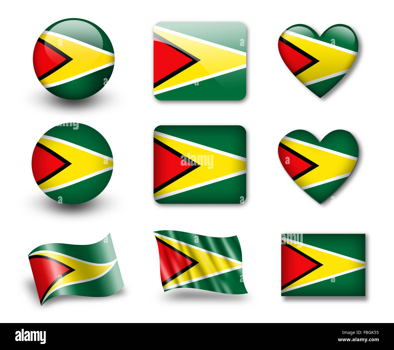 The Gayan flag Stock Photo - Alamy