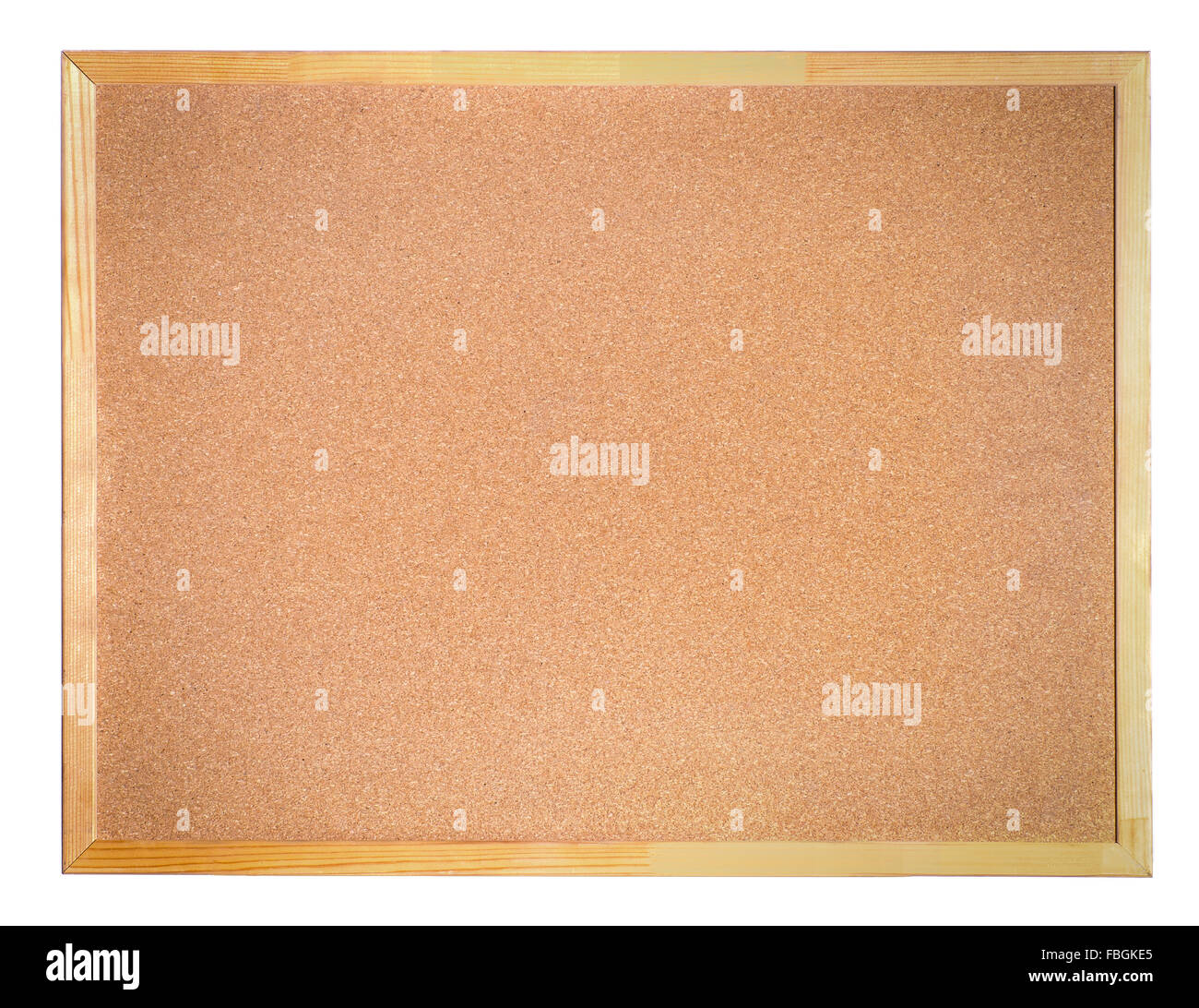 Cork Board on white background Stock Photo - Alamy