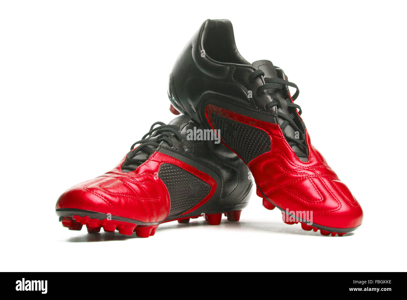 Black football boots hi-res stock photography and images - Alamy