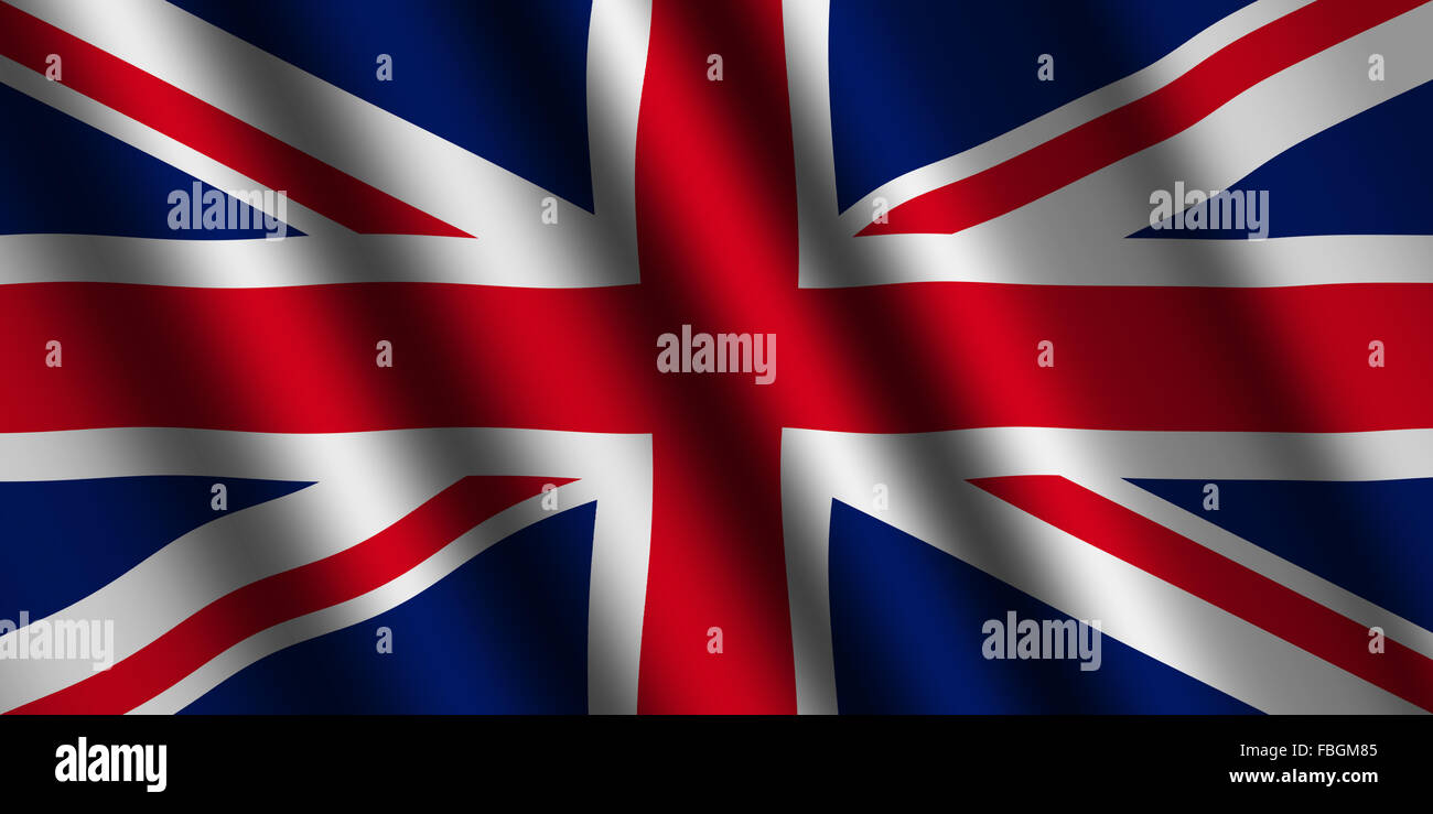 The British flag Stock Photo - Alamy